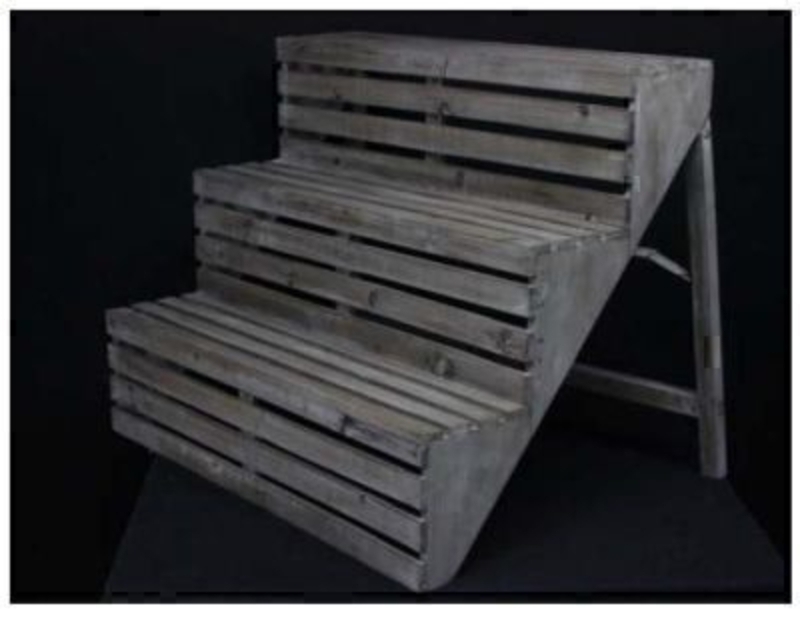 Wooden Folding Display Step Unit by Gisela Graham: Gifts Liverpool ...